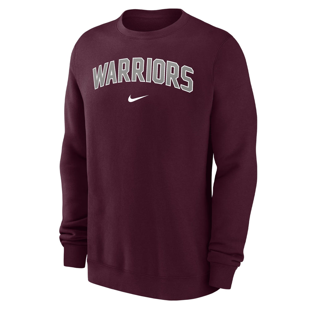 Warriors Nike Club Fleece Crewneck – Walsh Jesuit Spirit Shop